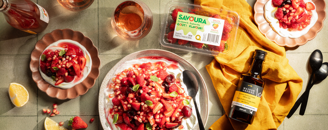 Salade de fruits rouges – La Maison Orphée