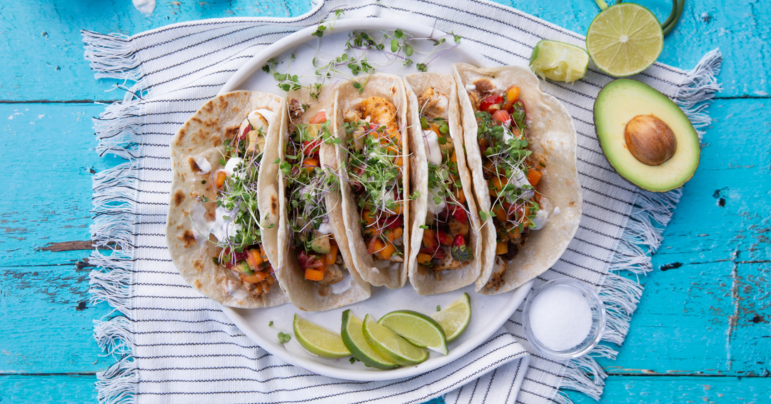 Recette : Tacos de poisson et salsa aux fraises | Maison Orphée – La ...