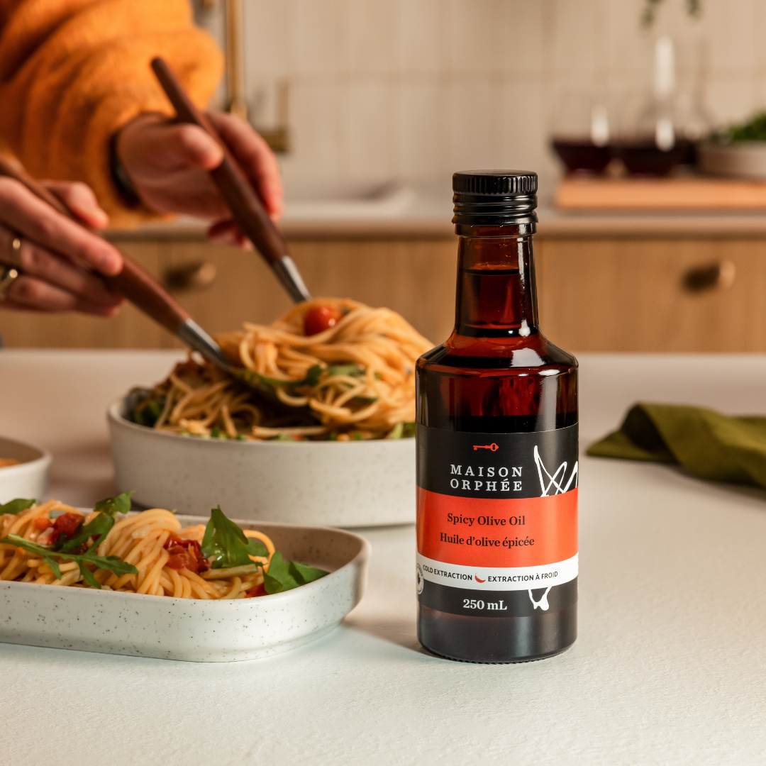 Huile d’Olive Épicée - Pour vos Plats Relevés – La Maison Orphée